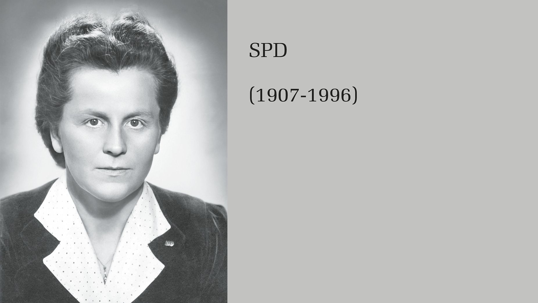 Deutscher Bundestag - Käte Strobel