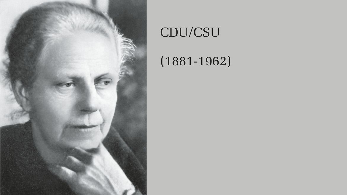 Deutscher Bundestag - Dr. Helene Weber