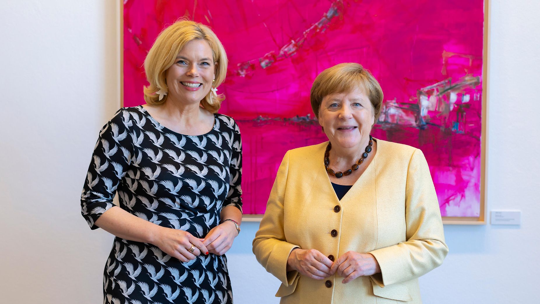 Deutscher Bundestag - Gratulation zum 71. Geburtstag von Angela Merkel