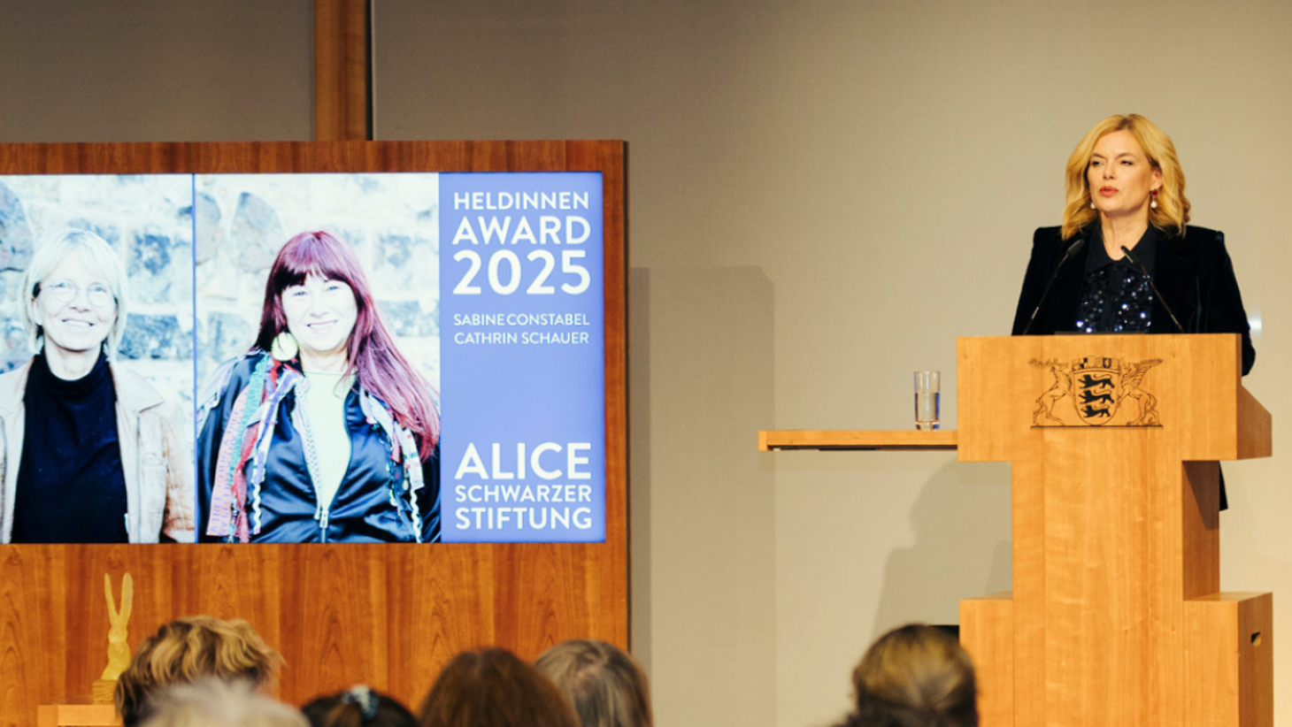 Deutscher Bundestag - HeldinnenAward der Alice-Schwarzer-Stiftung