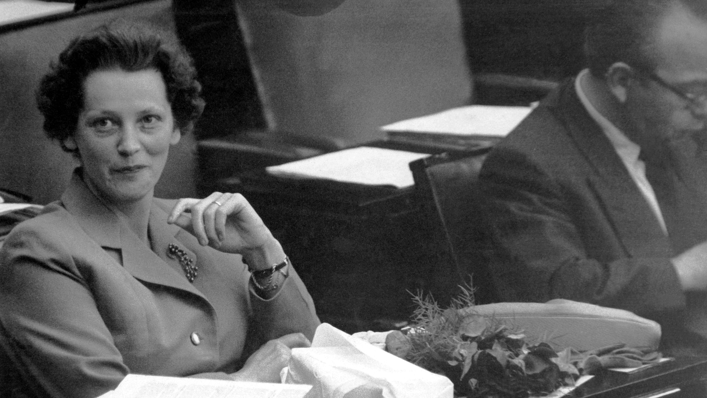 Deutscher Bundestag - Annemarie Renger: Leidenschaftliche Demokratin