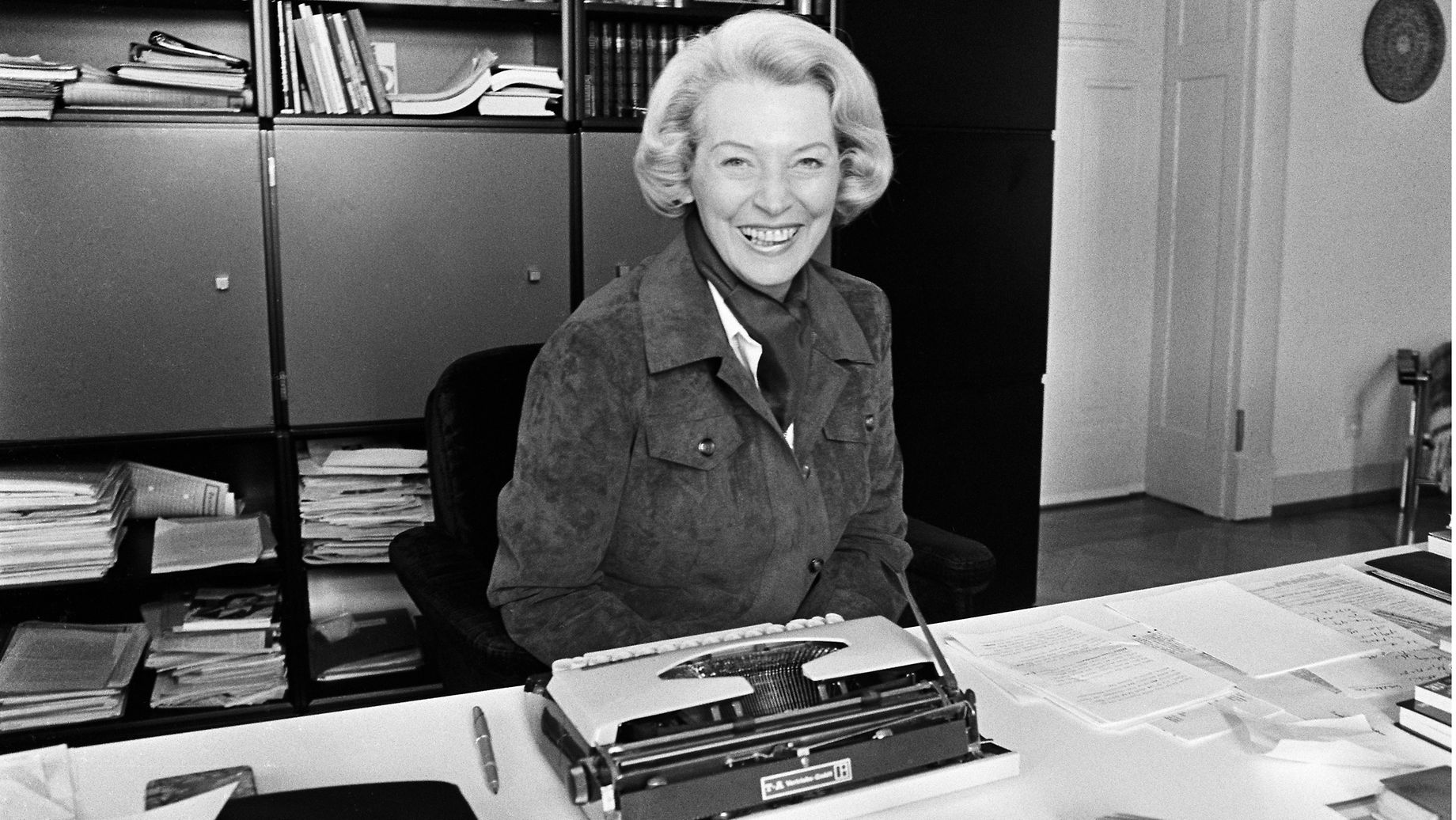 Deutscher Bundestag - Annemarie Renger: Leidenschaftliche Demokratin