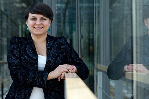 Deutscher Bundestag - Ana Kontrec - polyglotte Stipendiatin aus Kroatien
