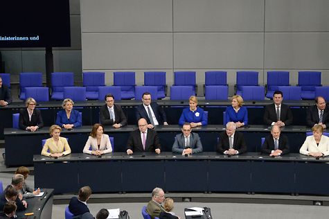 Deutscher Bundestag - Minister und Ministerinnen der neuen ...