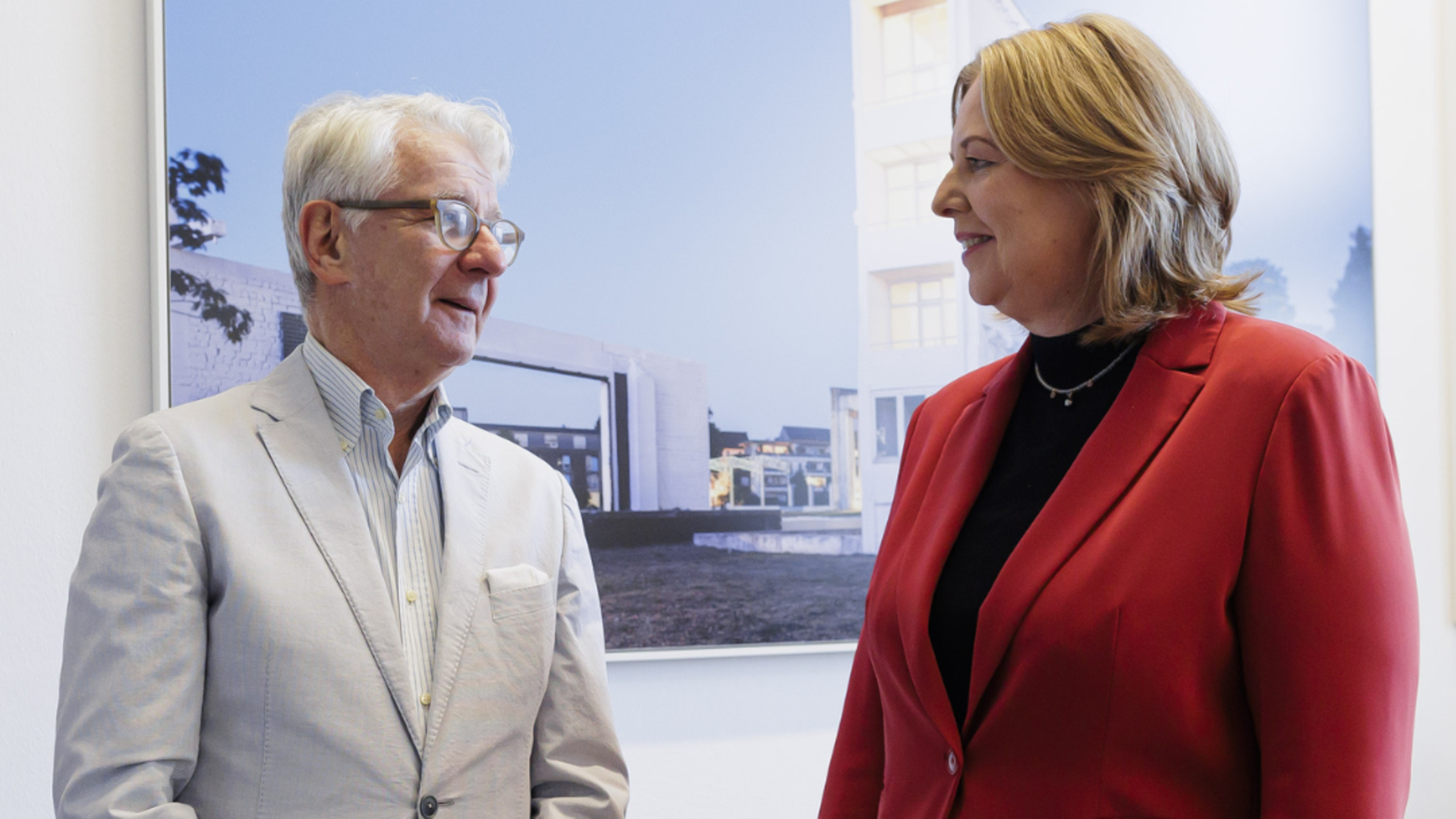 Deutscher Bundestag - Bundestagspräsidentin trifft Marcel Reif