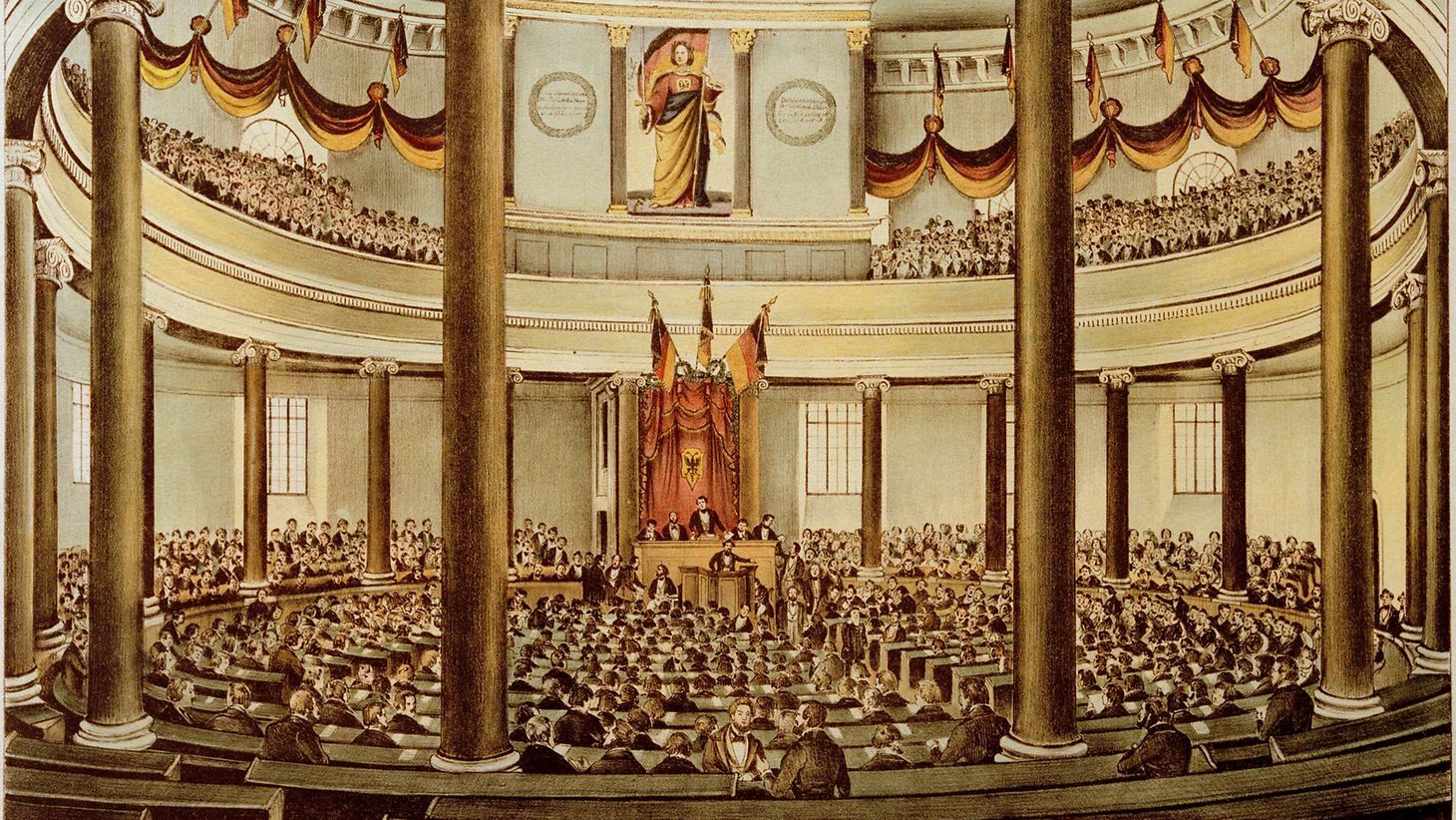 Deutscher Bundestag - 2. März 1849: Nationalversammlung beschließt ...